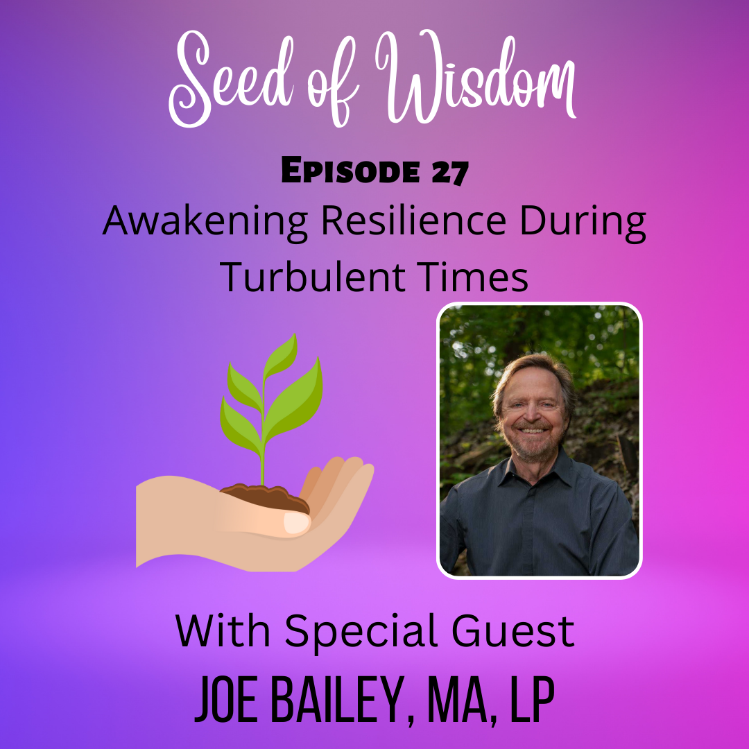 SOW #27 Awakening Resilience During Turbulent Times with Special Guest Joe Bailey, MA, LP – From ...